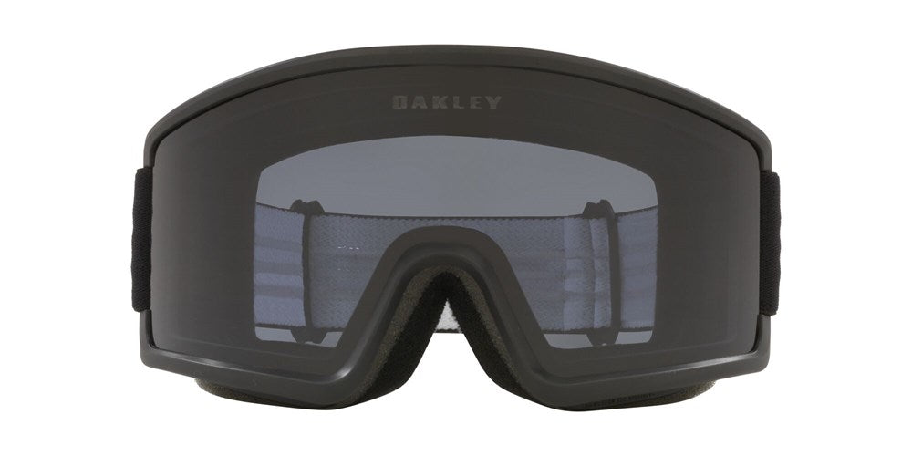 Oakley Target Line S Matte Black Goggles with Dark Grey lens – TCB.NZ