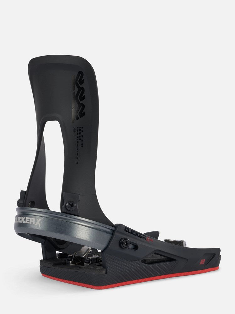 K2 2025 Clicker X HB Snowboard Bindings - Black – TCB.NZ