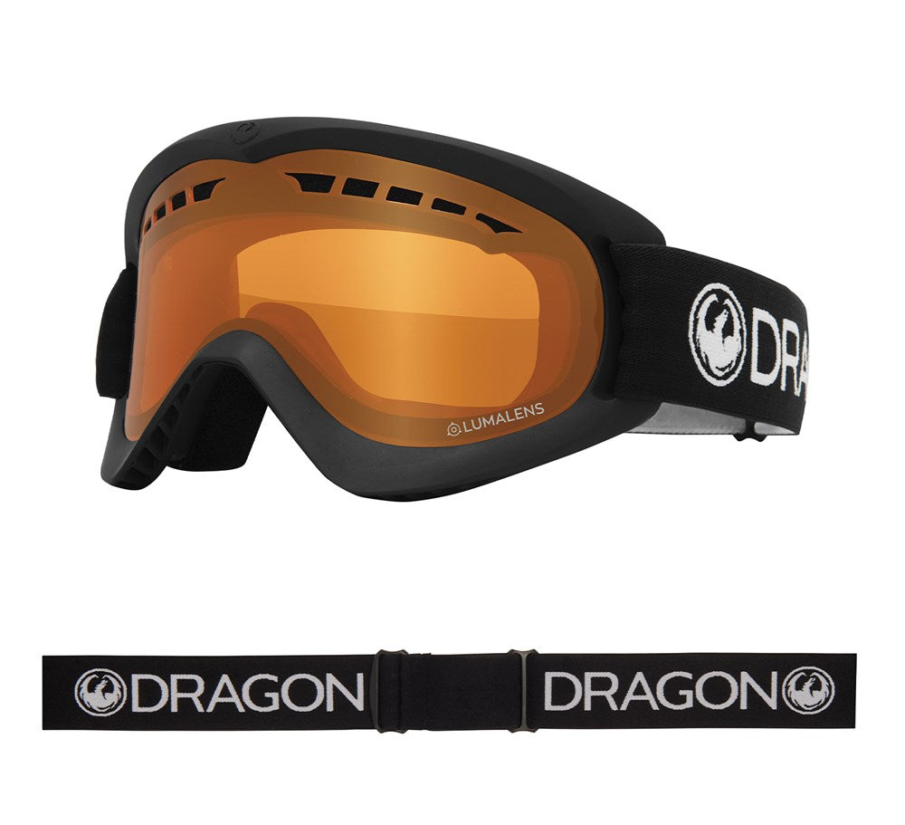 Dragon DX Snow Goggle - Black / Ll Amber – TCB.NZ