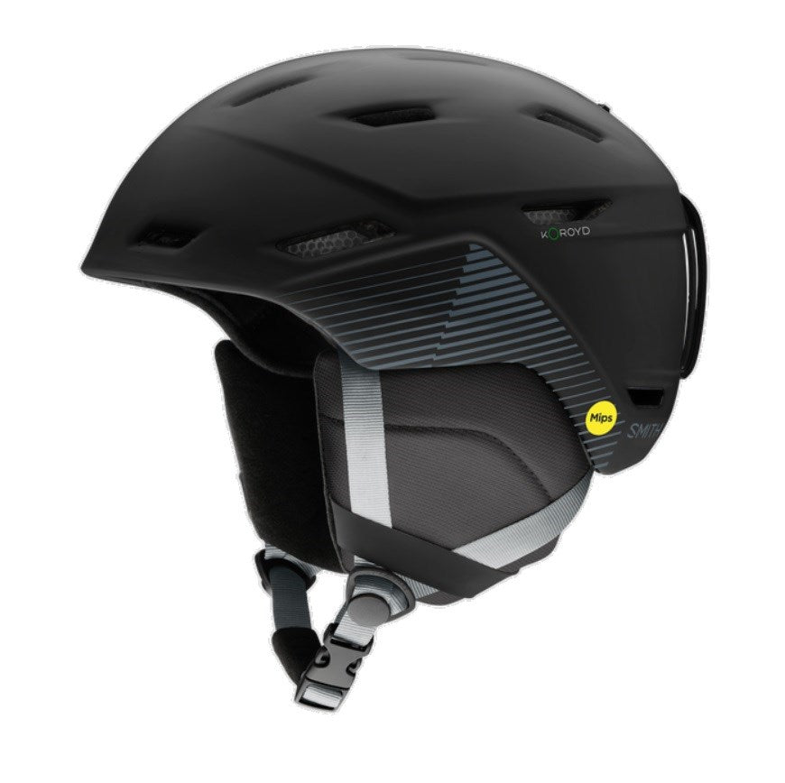 Smith Mission MIPS Snow Helmet - Matte Slate Stripes – TCB.NZ