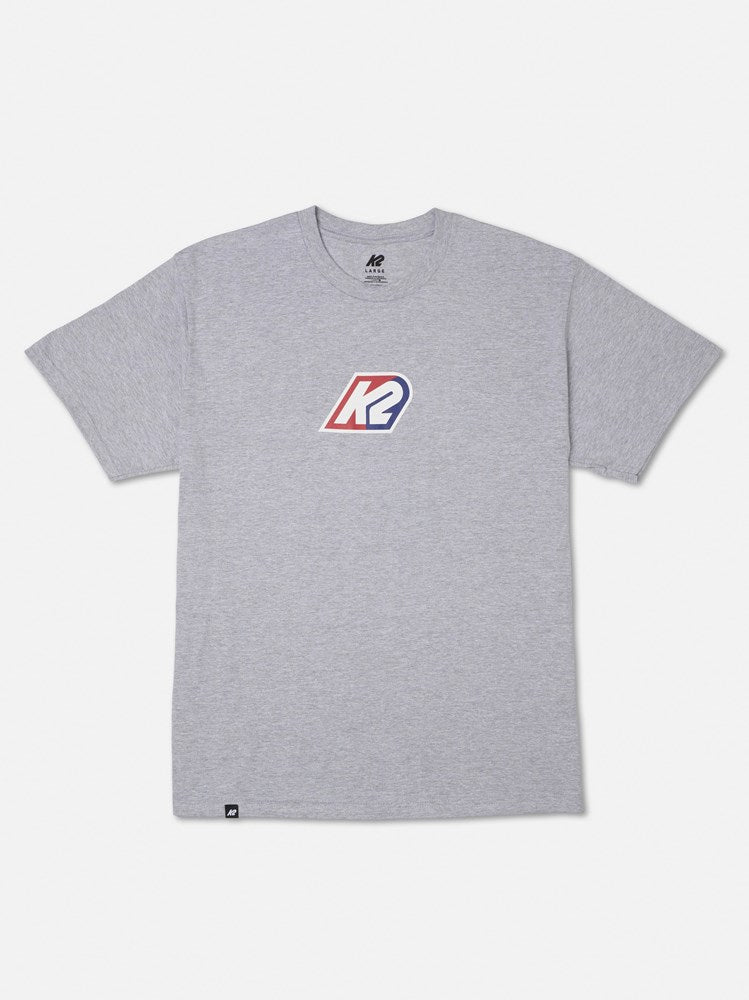 K2 Heritage T-Shirt - Grey Heather – TCB.NZ