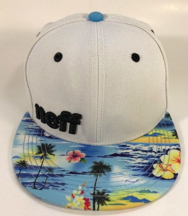 Neff Daily Cap - White/Hula – TCB.NZ