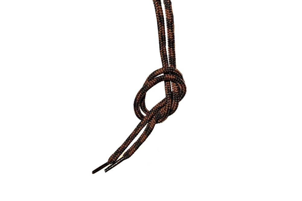 Tobby Lace 120cm - Round Shape - Black/Brown – TCB.NZ